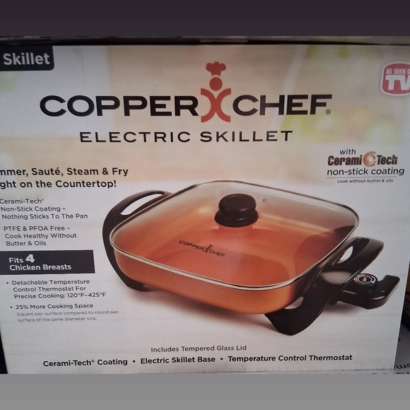 Copper Chef Electric Skillet